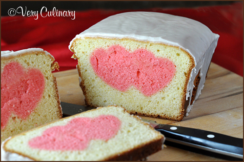 Valentine’s Day Peek-A-Boo Pound Cake Recipe