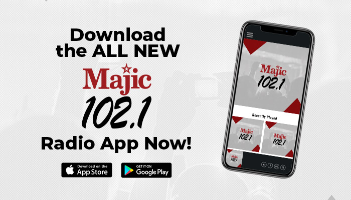 Download The Majic 102.1 App On Your Smartphone!